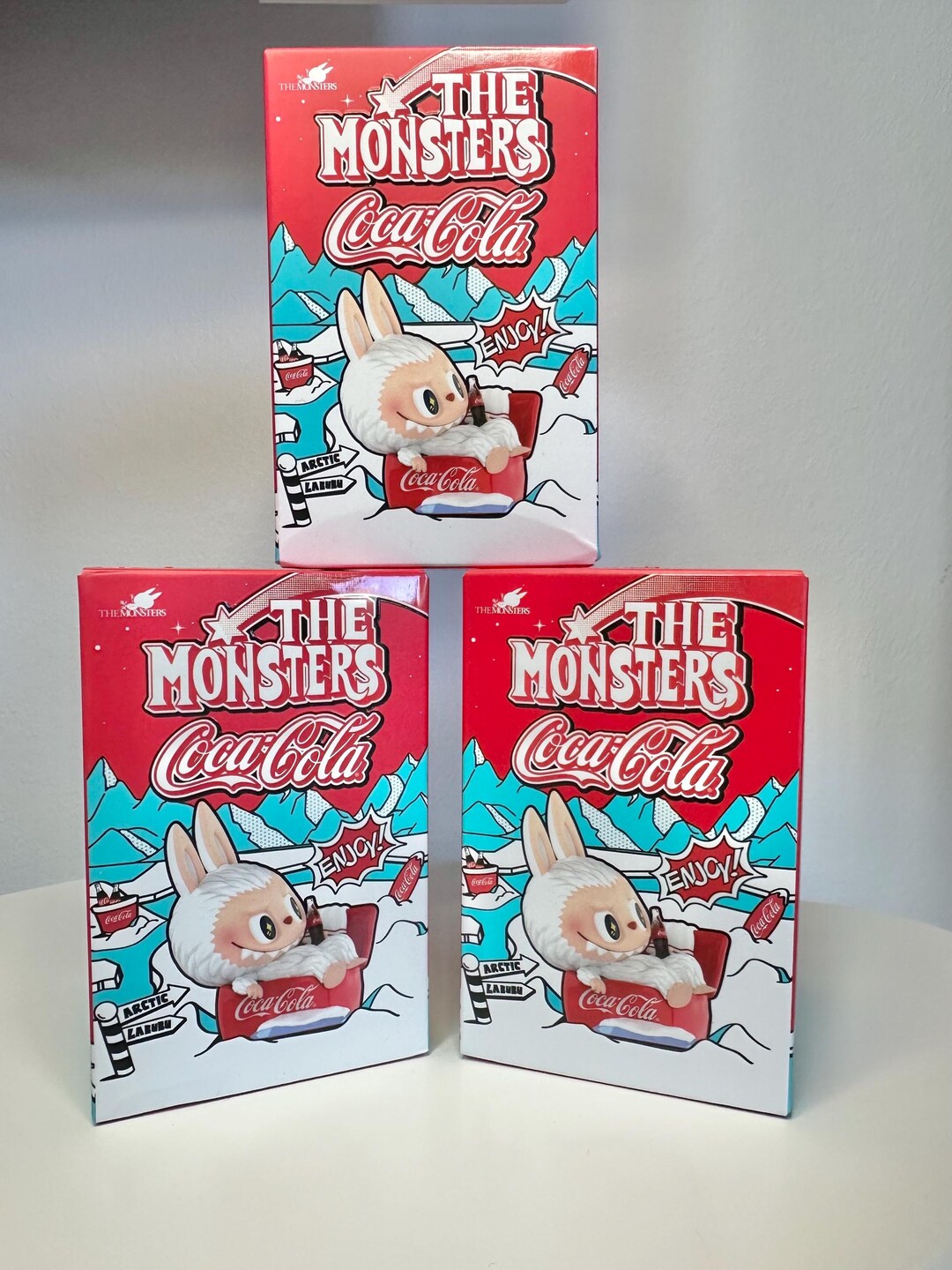 100% Authentic the Monster Coca Cola Figurine - Popmart - Etsy