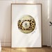 Leopard Print 8 Ball Retro Print Retro Hand-painted Wall Art, Lucky ...