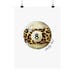 Leopard Print 8 Ball Retro Print Retro Hand-painted Wall Art, Lucky ...