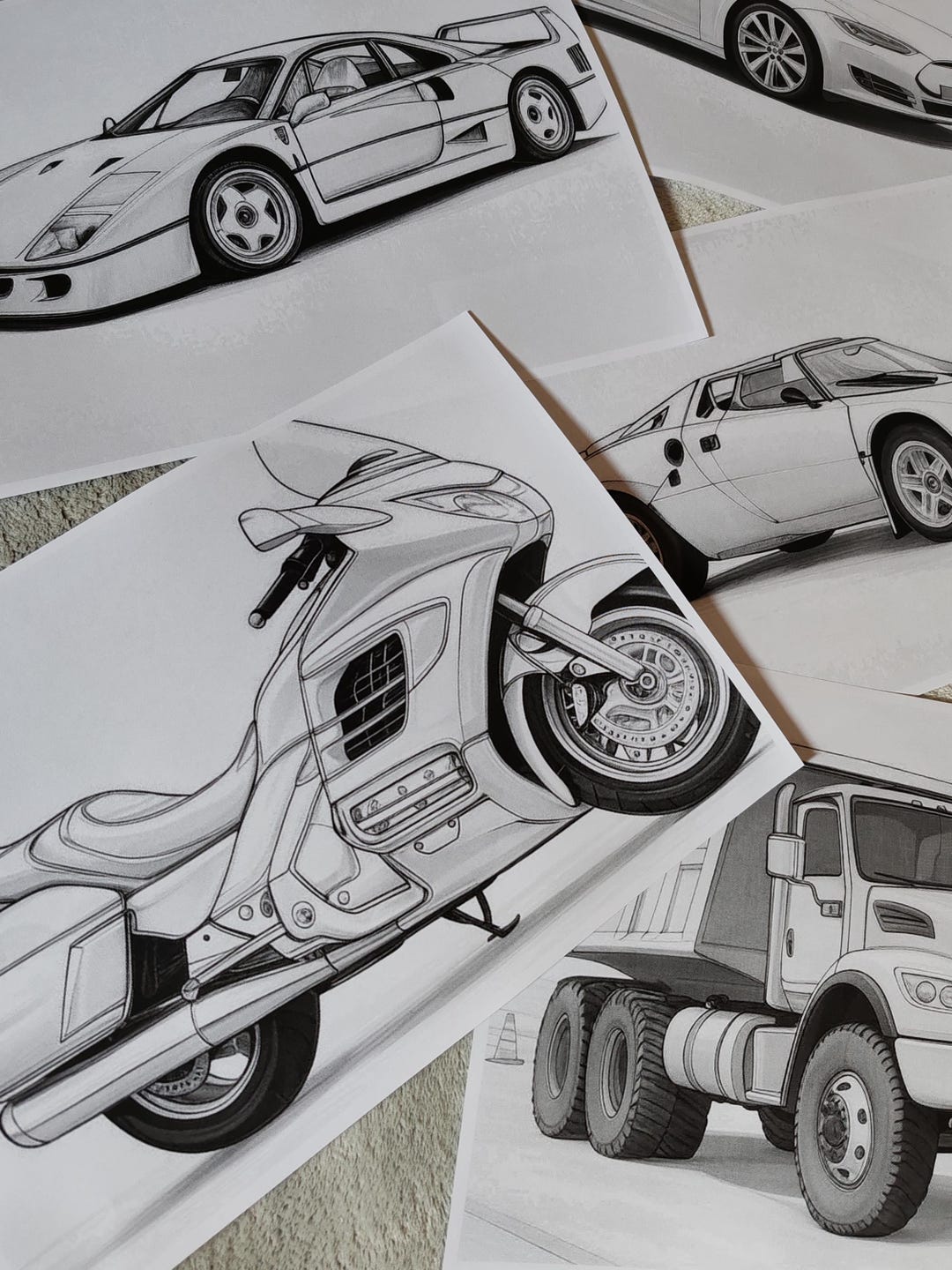 Libro Da Colorare passion Brum Brum, Coloring Book, Avventure Su Ruote ...