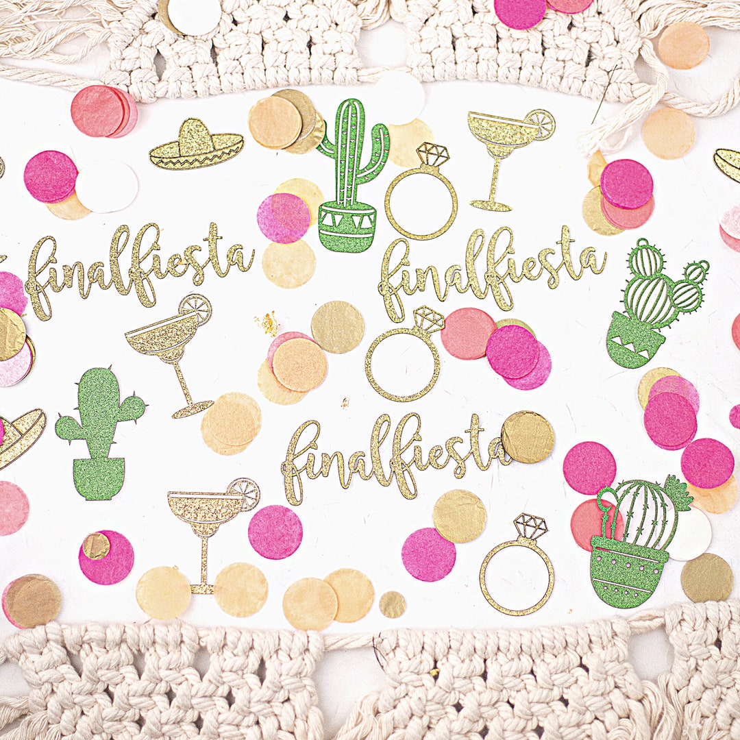Final Fiesta Bachelorette Party Decorations, Confetti, Bachelorette ...