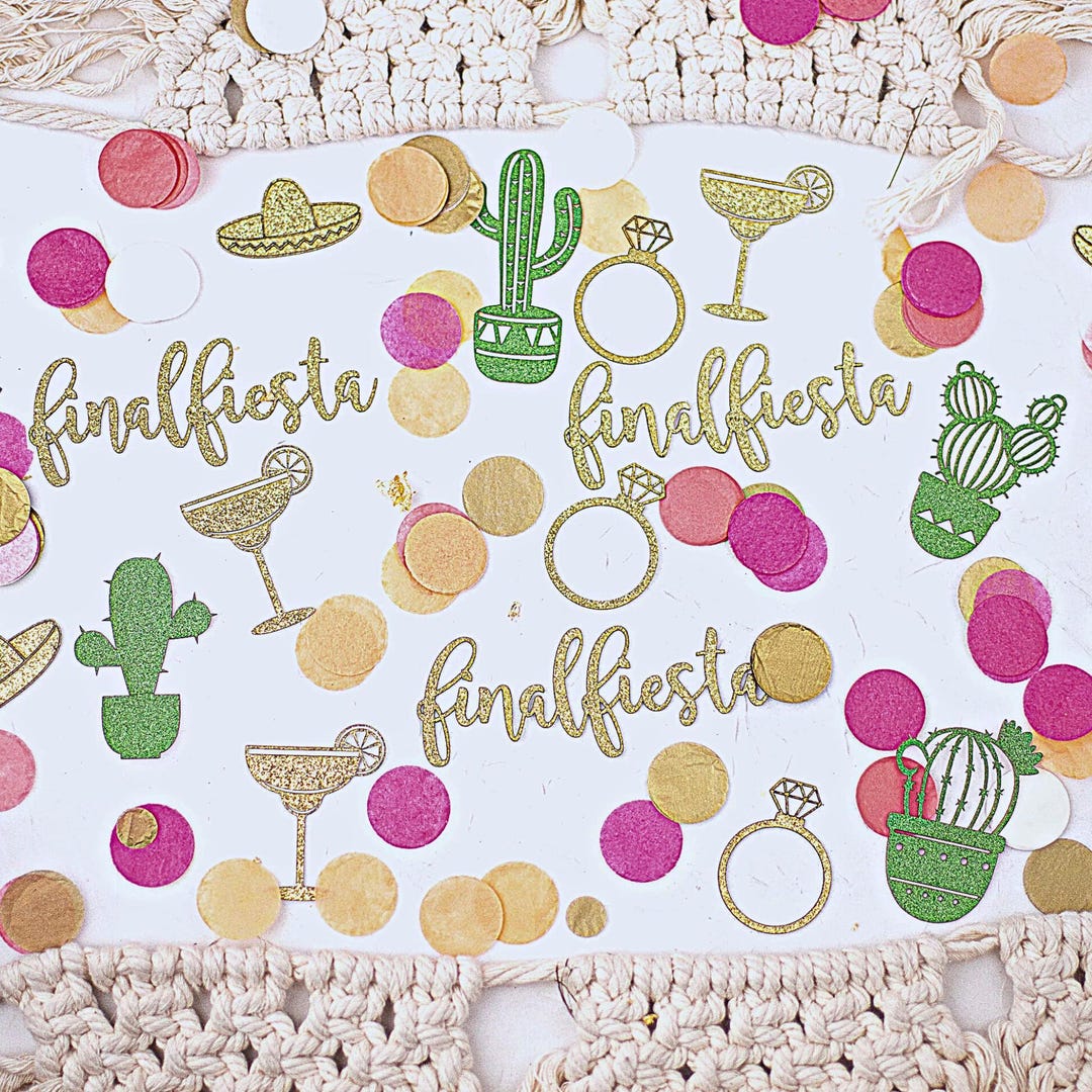 Final Fiesta Bachelorette Party Decorations, Confetti, Bachelorette ...
