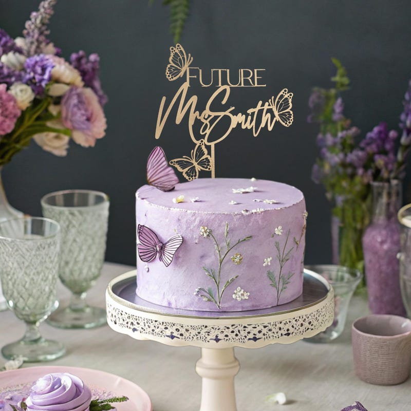 Butterfly Cake Topper - Etsy