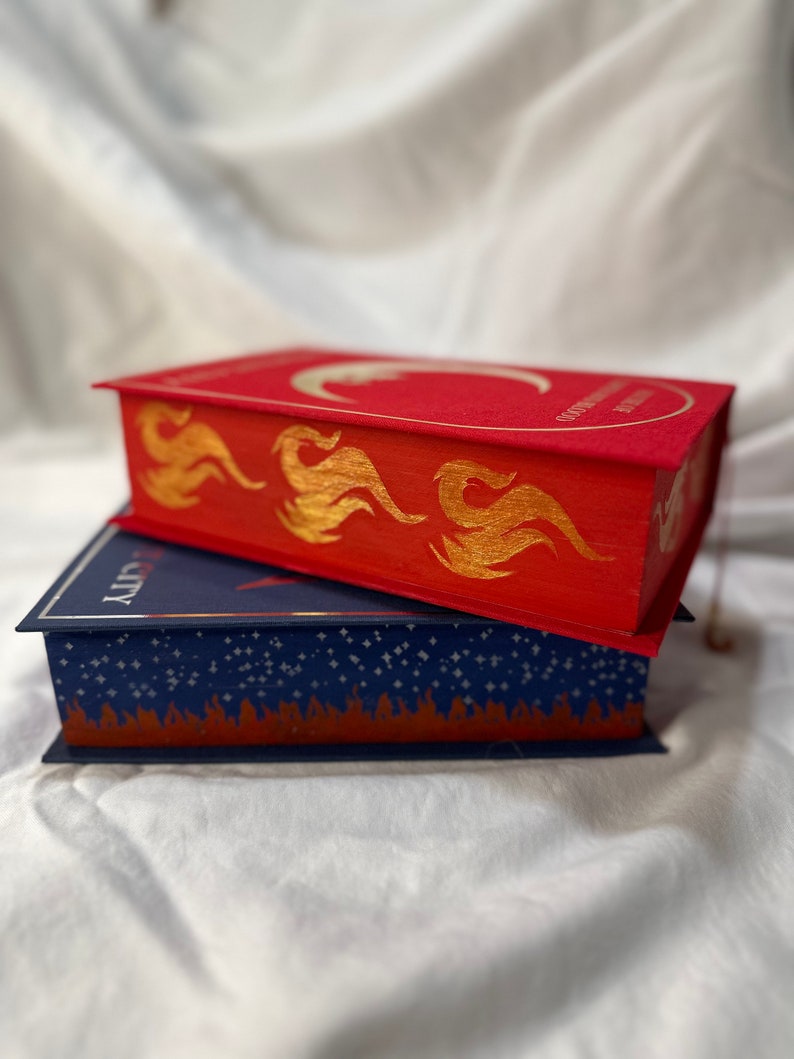 Crescent City Books 1-2 Rebind | HOEAB + HOSAB | Custom Books | Rebound ...