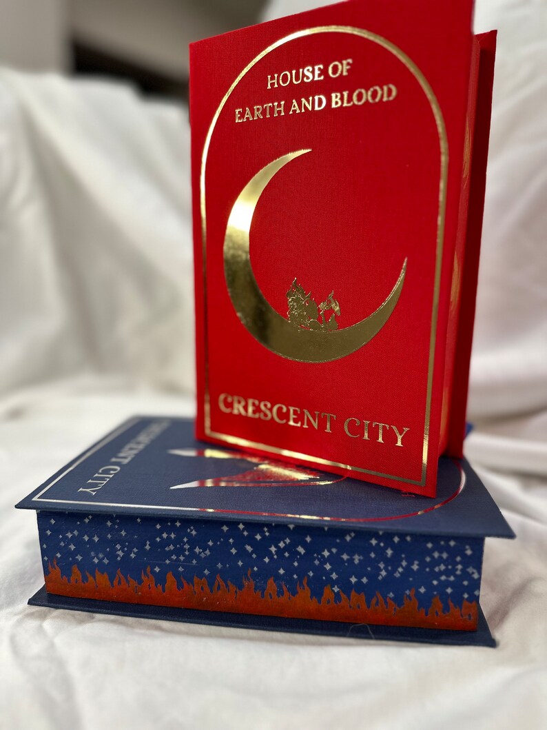 Crescent City Books 1-2 Rebind | HOEAB + HOSAB | Custom Books | Rebound ...