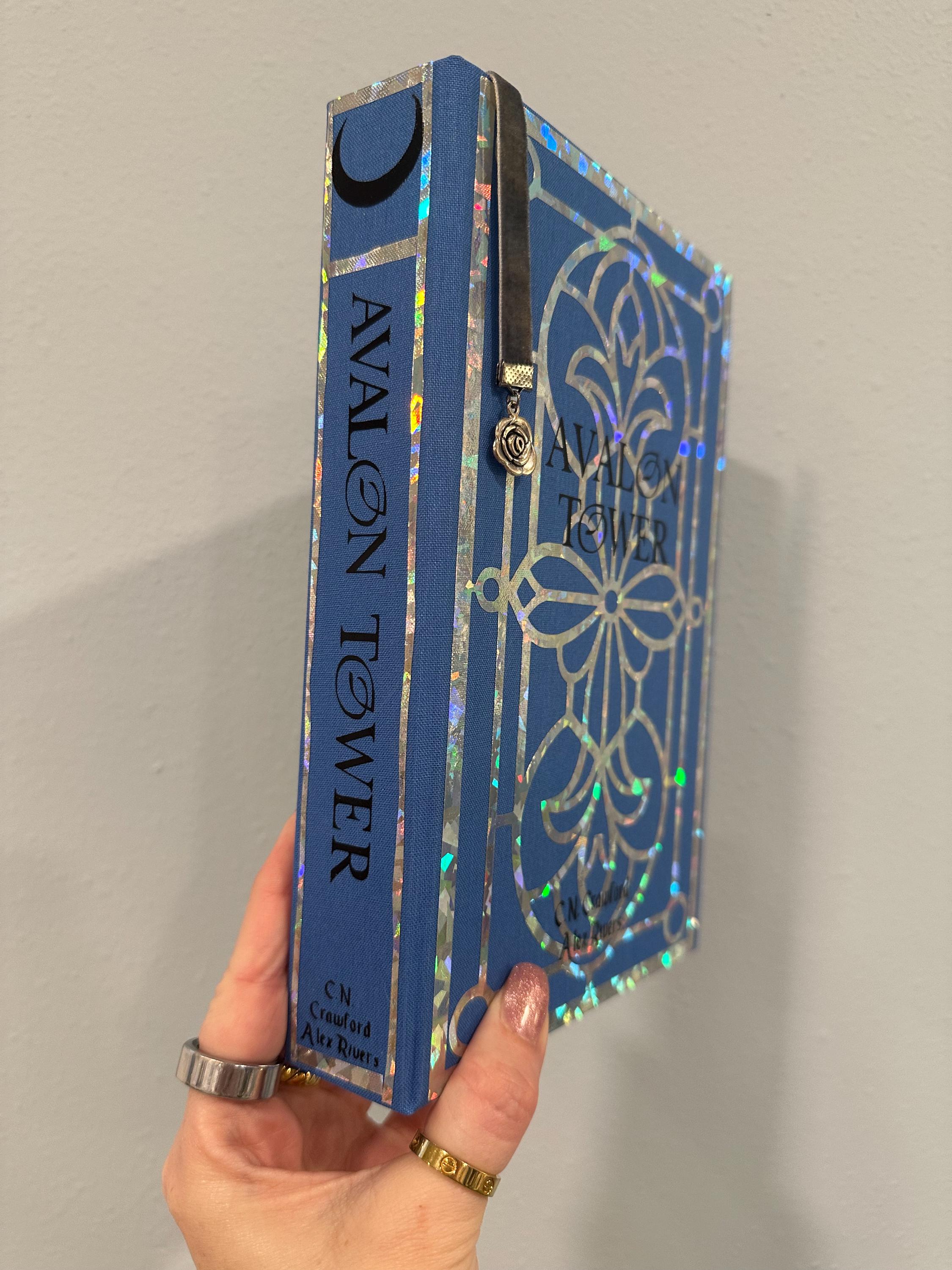 Avalon Tower | Romantasy Rebind | Custom Books | Special Edition Rebind ...