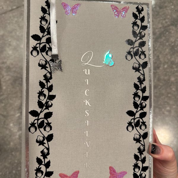 Quicksilver Book Cover - Etsy