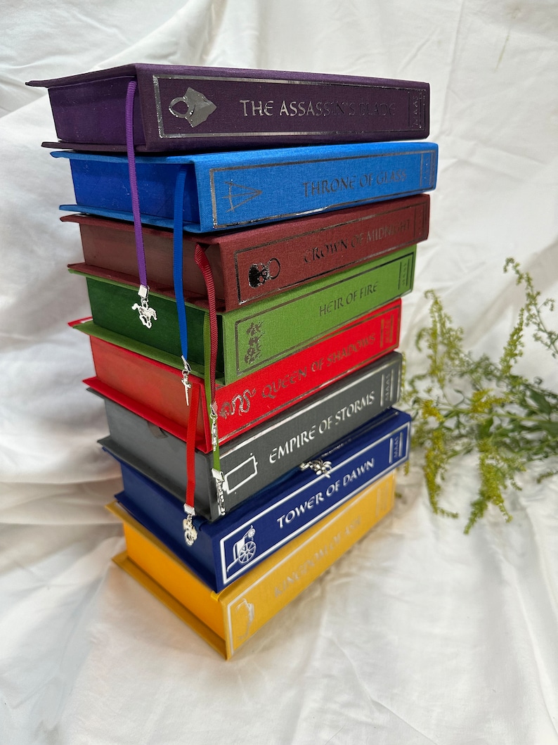 Throne of Glass Book Binding | Throne of Glass Series Rebind | Custom ...