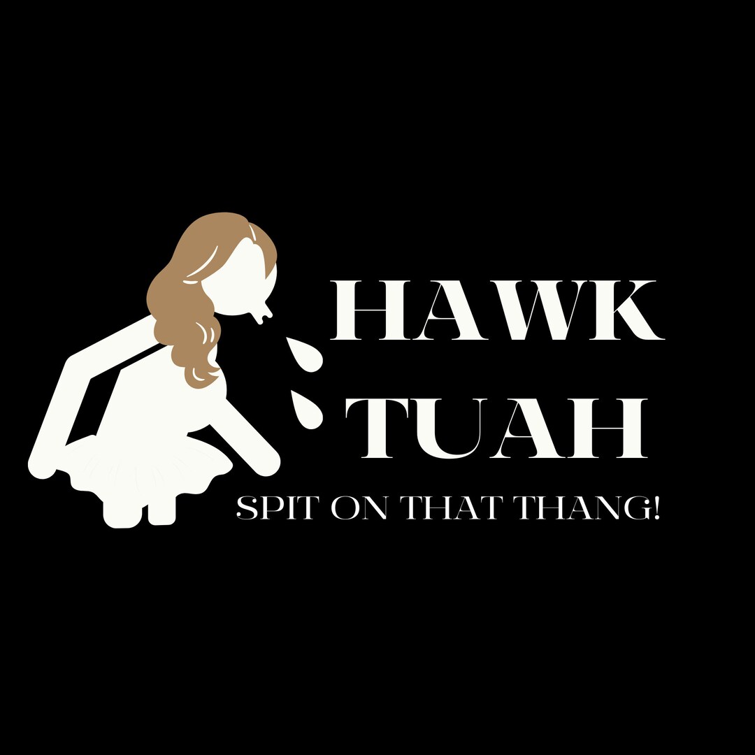 HAWK TUAH Sticker Funny Car Decal Truck Window Decal - Etsy
