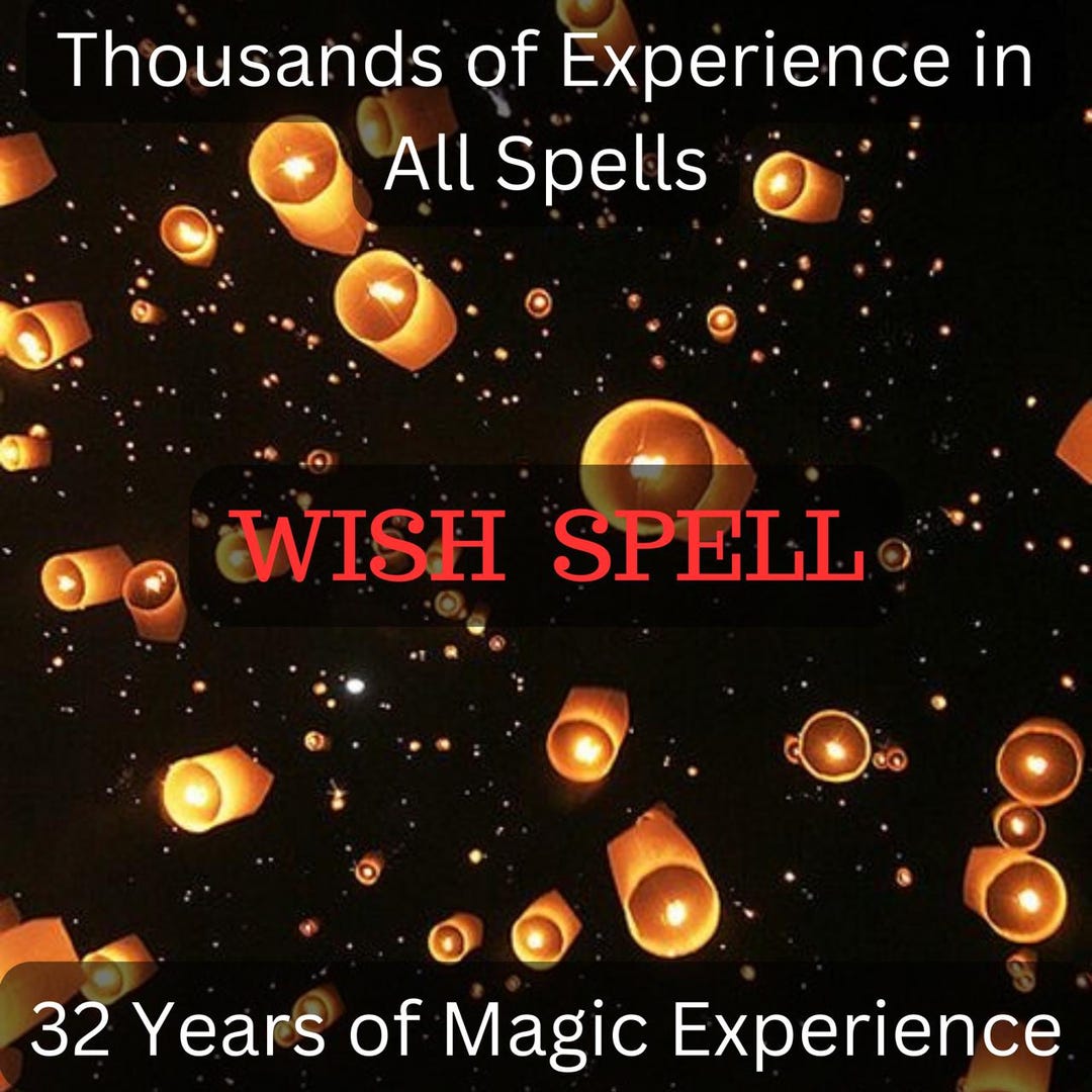 Powerful Wish Spell – Manifest Your Deepest Desires - Etsy
