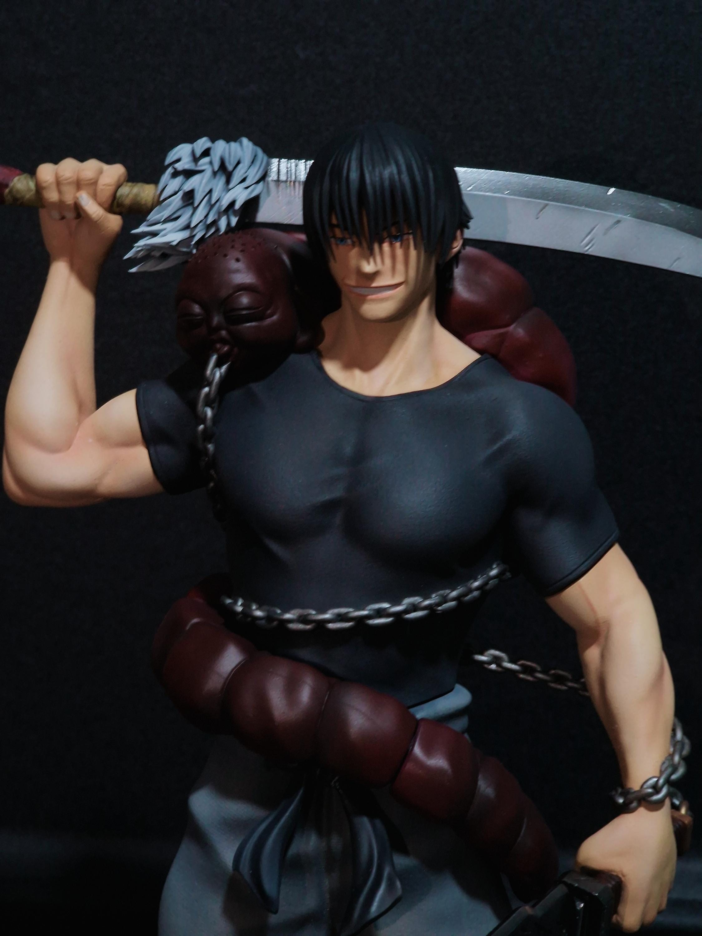 Toji Fushiguro Resin Statue figure Fan Art 37cm - Etsy