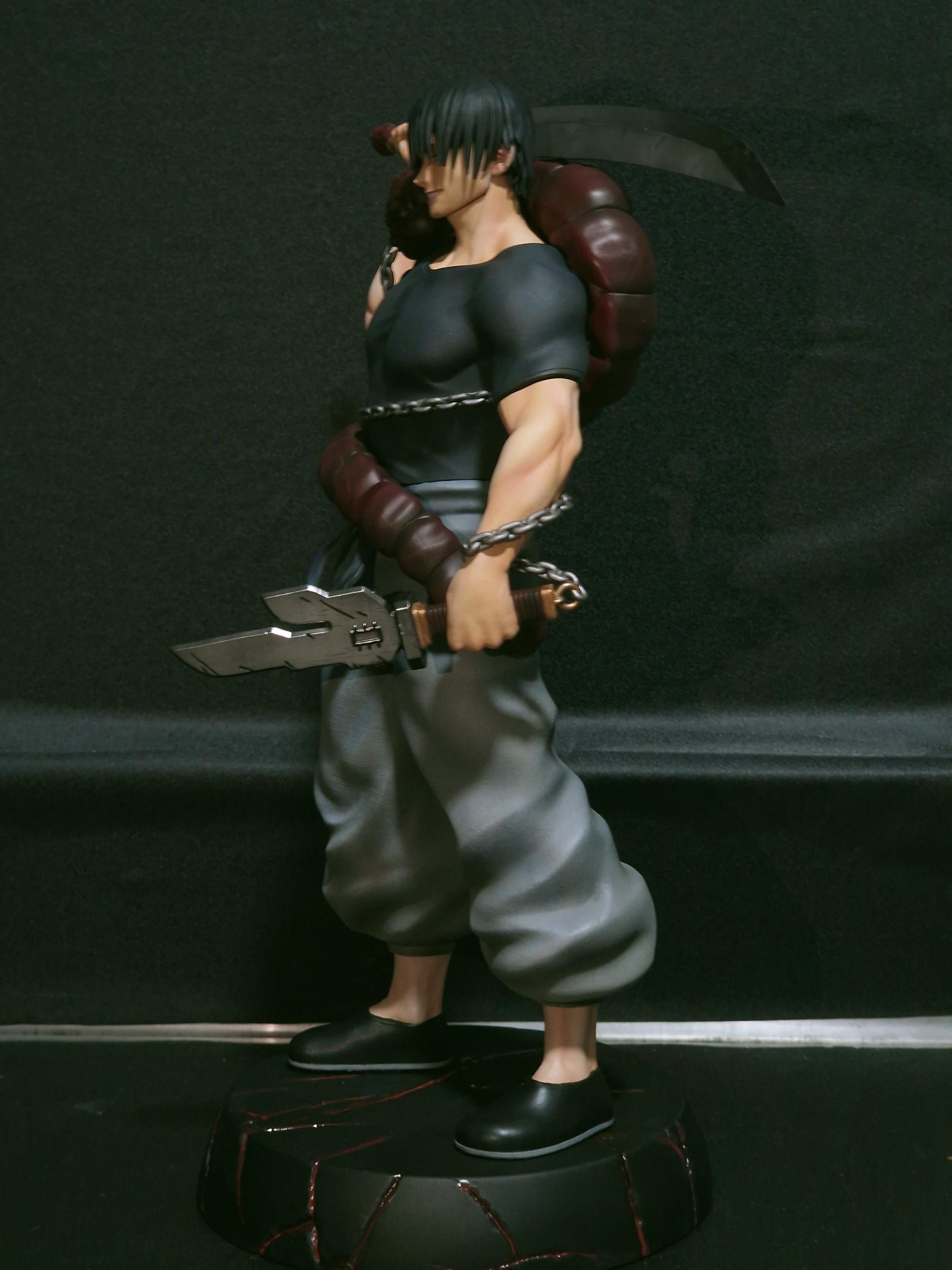 Toji Fushiguro Resin Statue figure Fan Art 37cm - Etsy