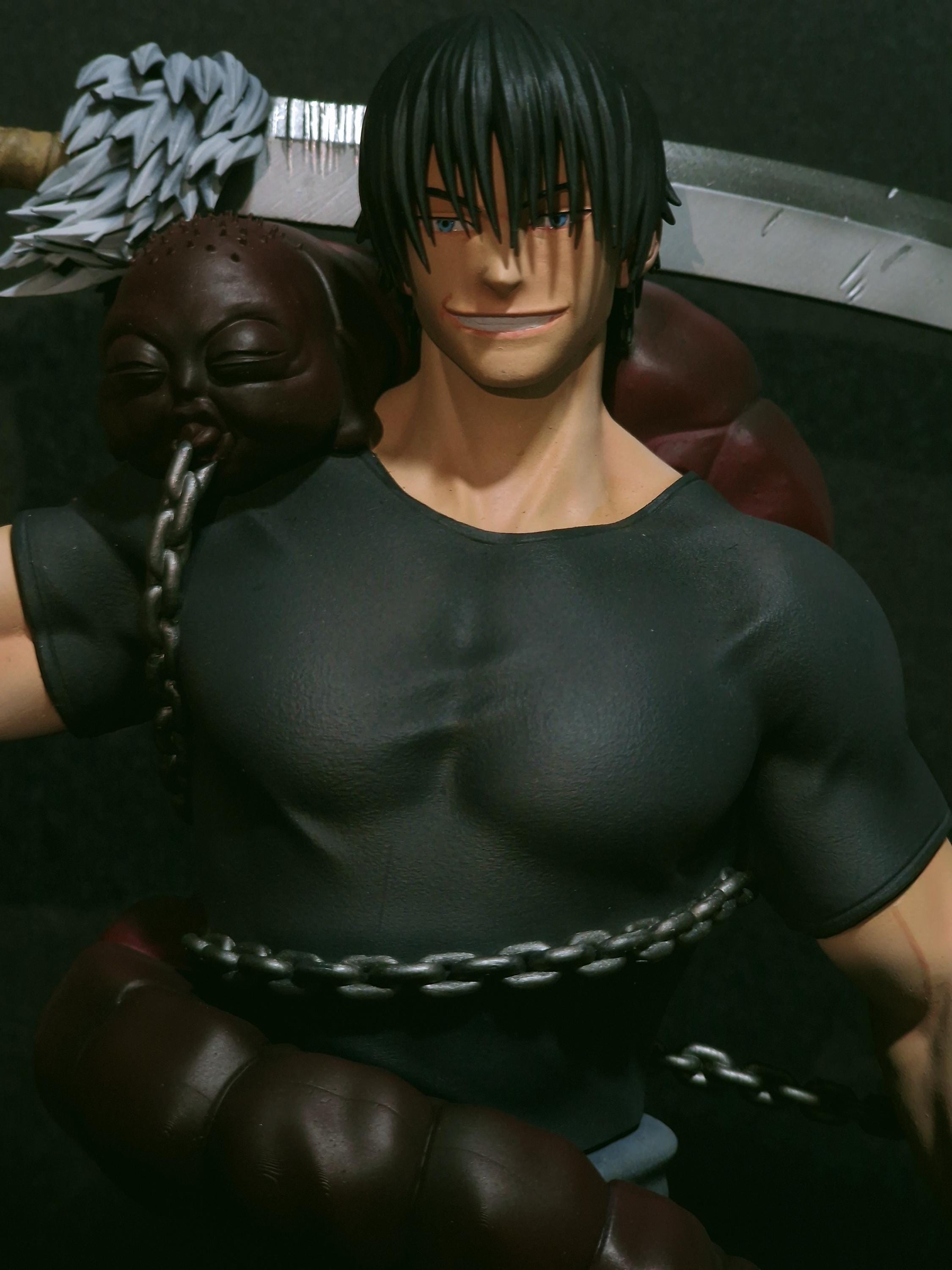 Toji Fushiguro Resin Statue figure Fan Art 37cm - Etsy