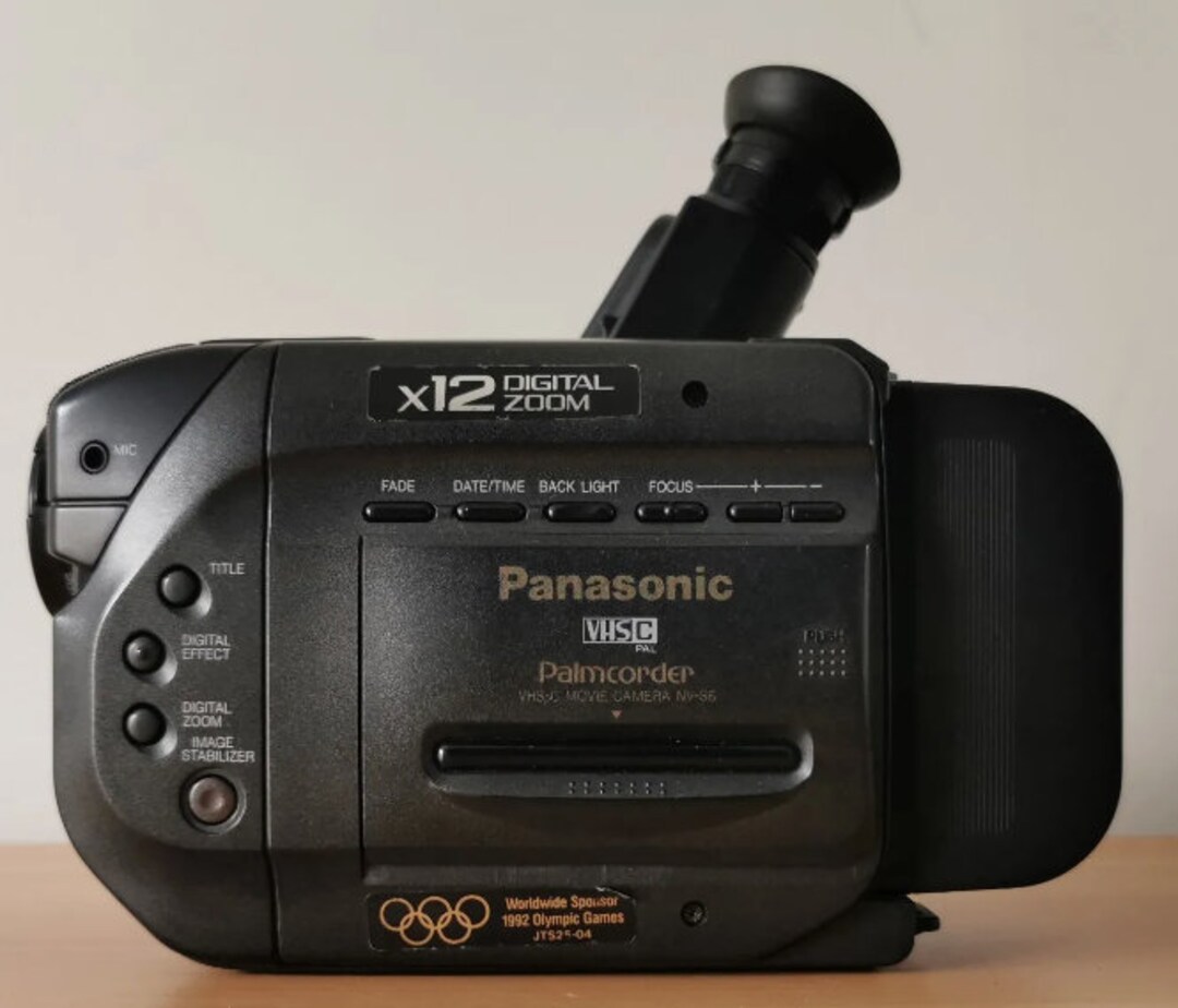 Panasonic Vintage Camera Official Sponsor of Olympics 1992 in Great ...