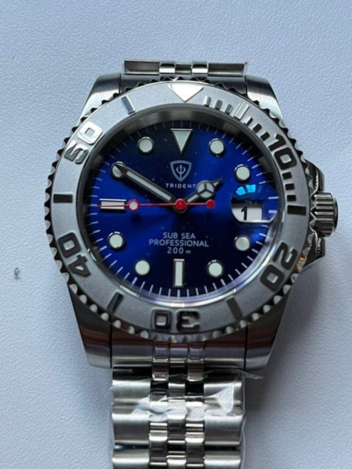 Trident Subsea 200 Yachtmaster Style Dive Watch Seiko NH35 Powered - Etsy