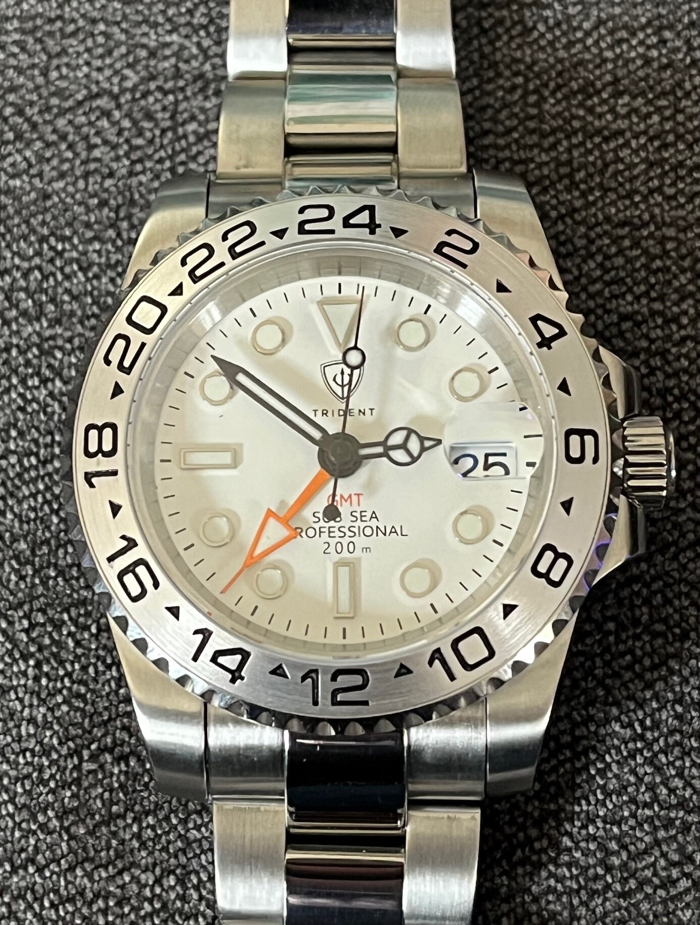 Trident Subsea 200 GMT Explorer 2 Style Dive Watch - Etsy