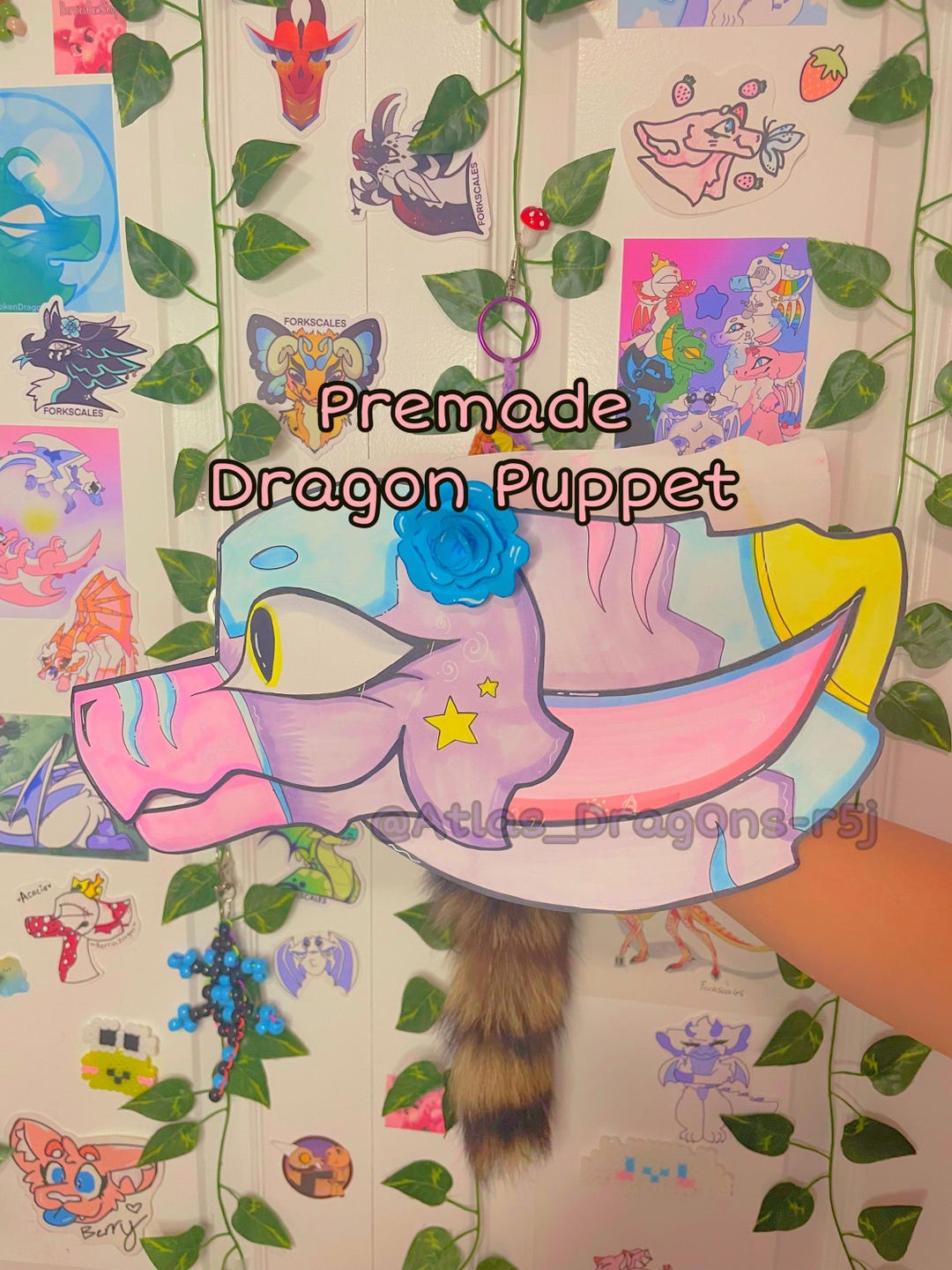 Premade Dragon Puppet - Etsy