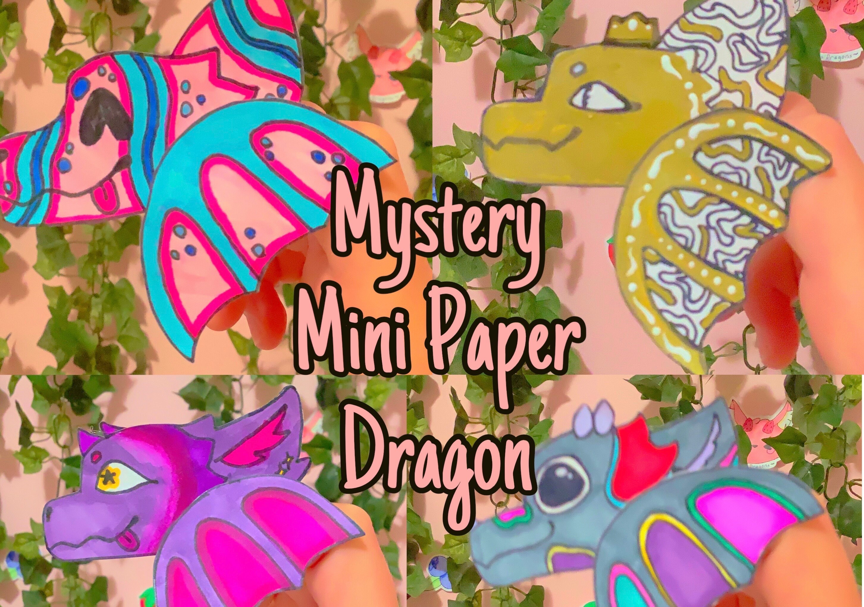 Mystery Paper Dragon Puppet - Etsy