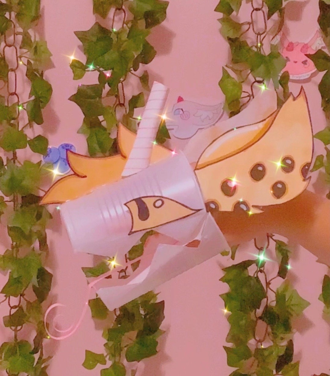 Boba Dragon Puppet Paper Dragon Puppet Cup Dragon Puppet - Etsy