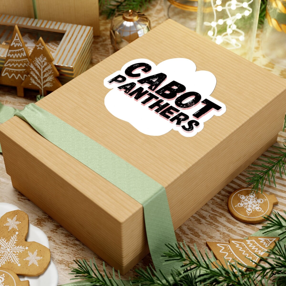 White Cabot Panther Paw Sticker - Etsy