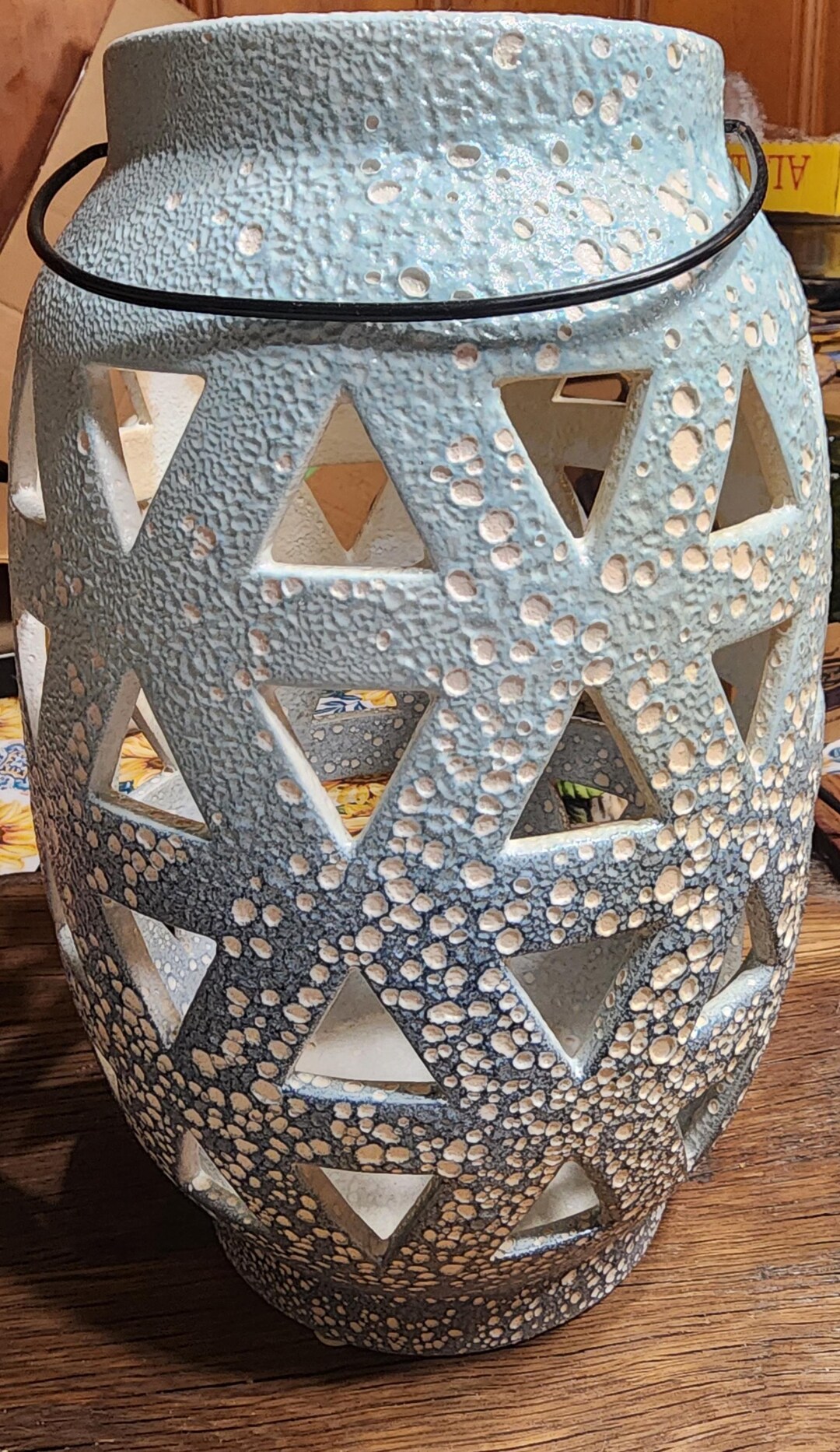 Large Ceramic Hurricane - Etsy
