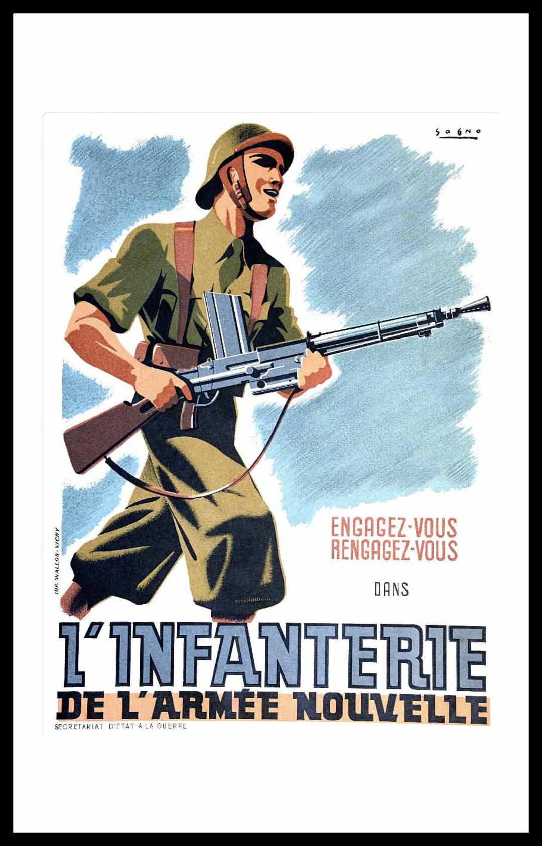 Poster Infantry Poster - Etsy