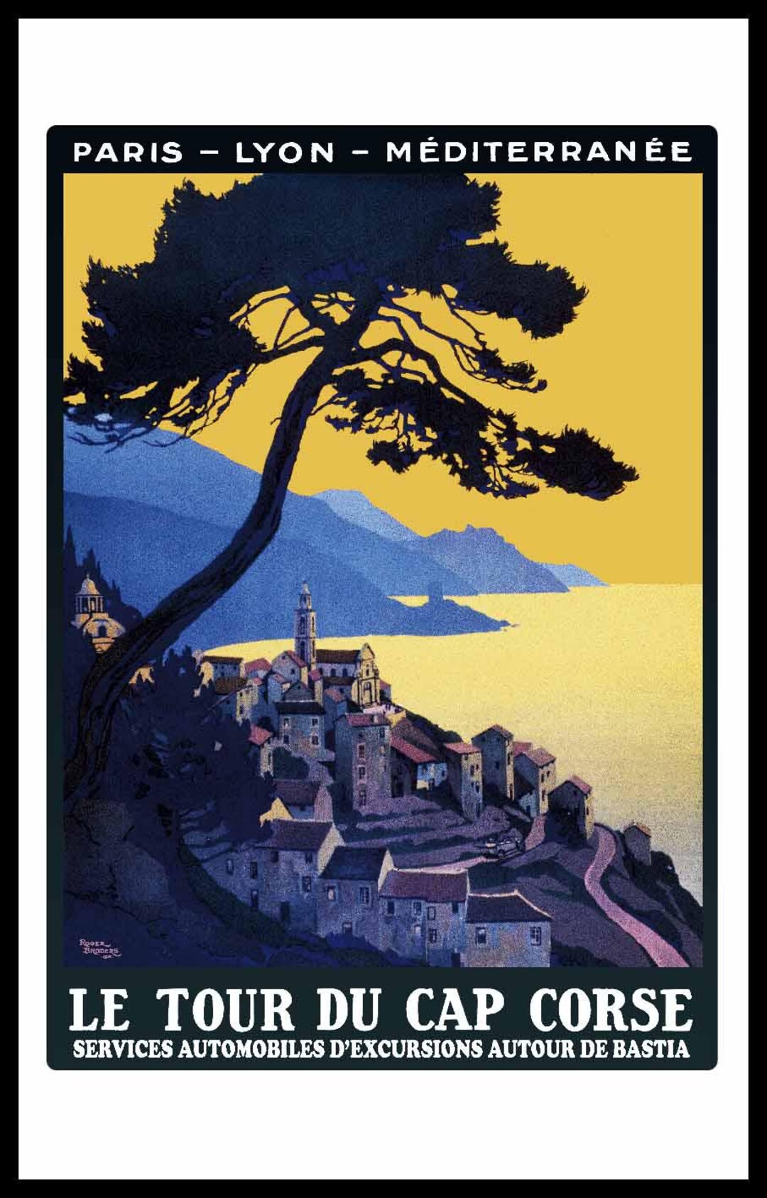 Poster Cap Corse Poster - Etsy