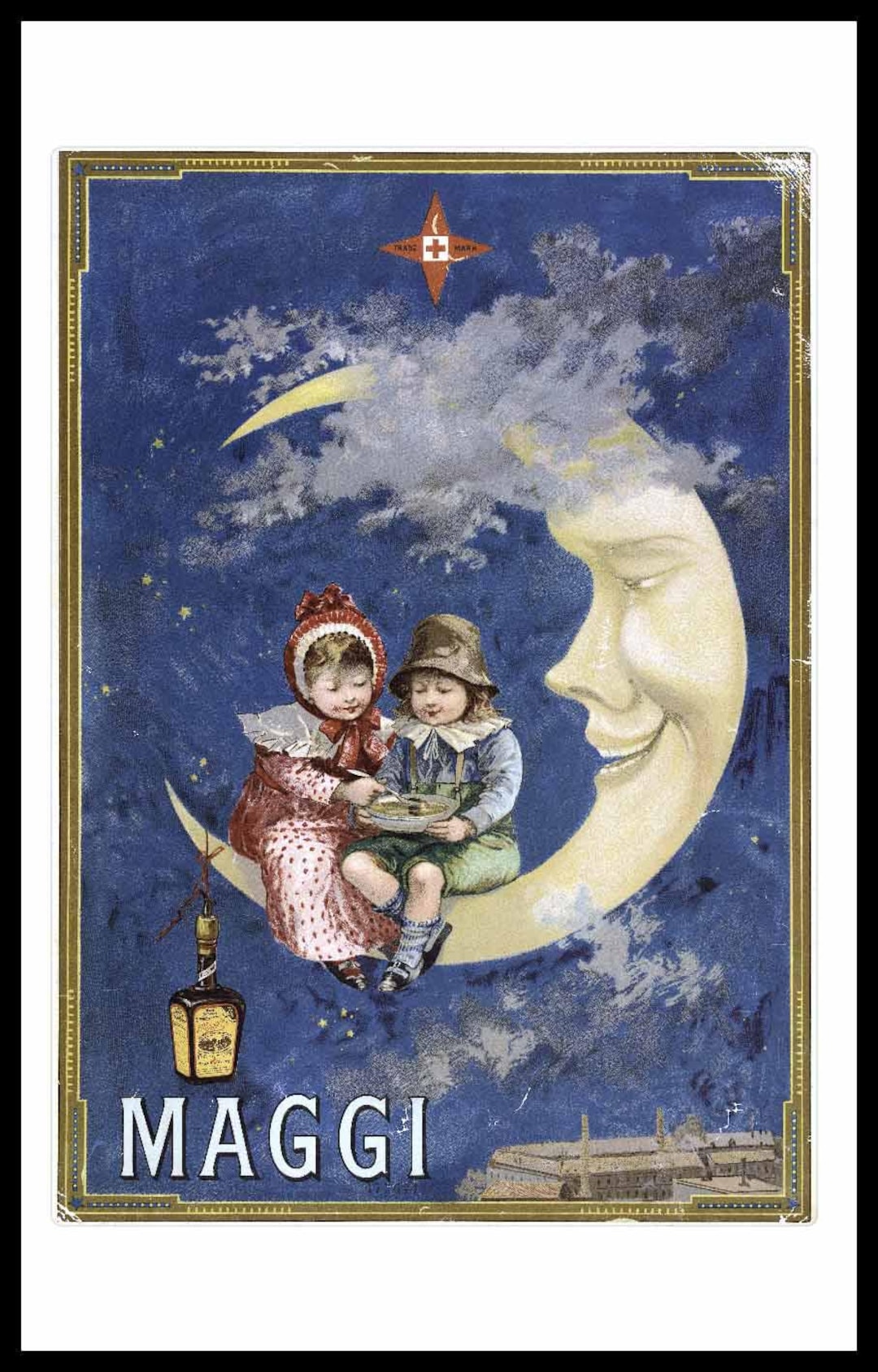 Poster France Maggi Soup - Etsy