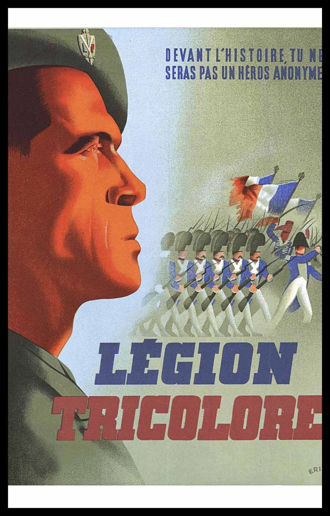 Poster Tricolor Legion Poster - Etsy