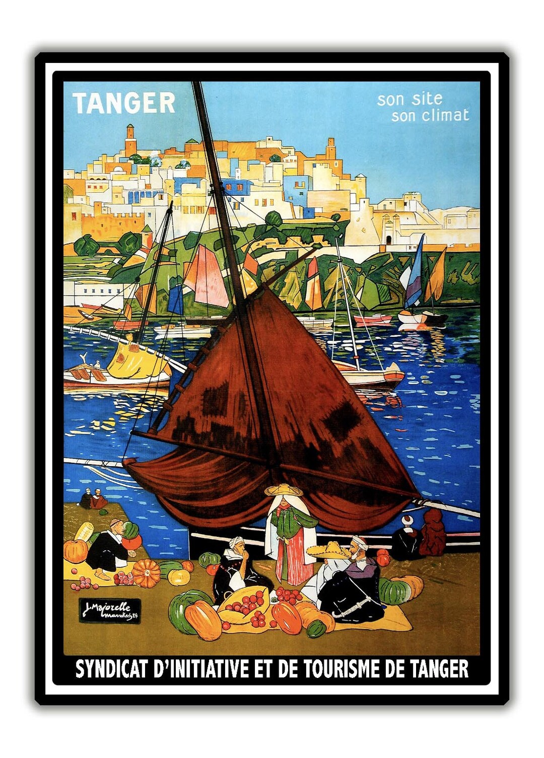 Poster Poster Tangier Morocco - Etsy UK