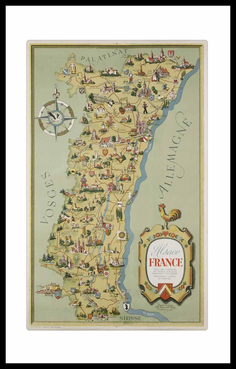 Poster Poster Good Alsace Wine - Etsy