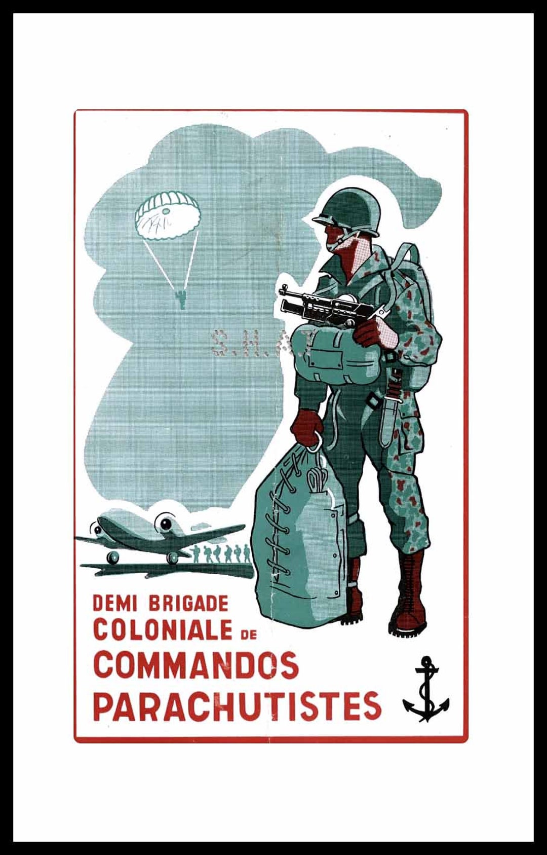 Poster Parachute Commandos - Etsy