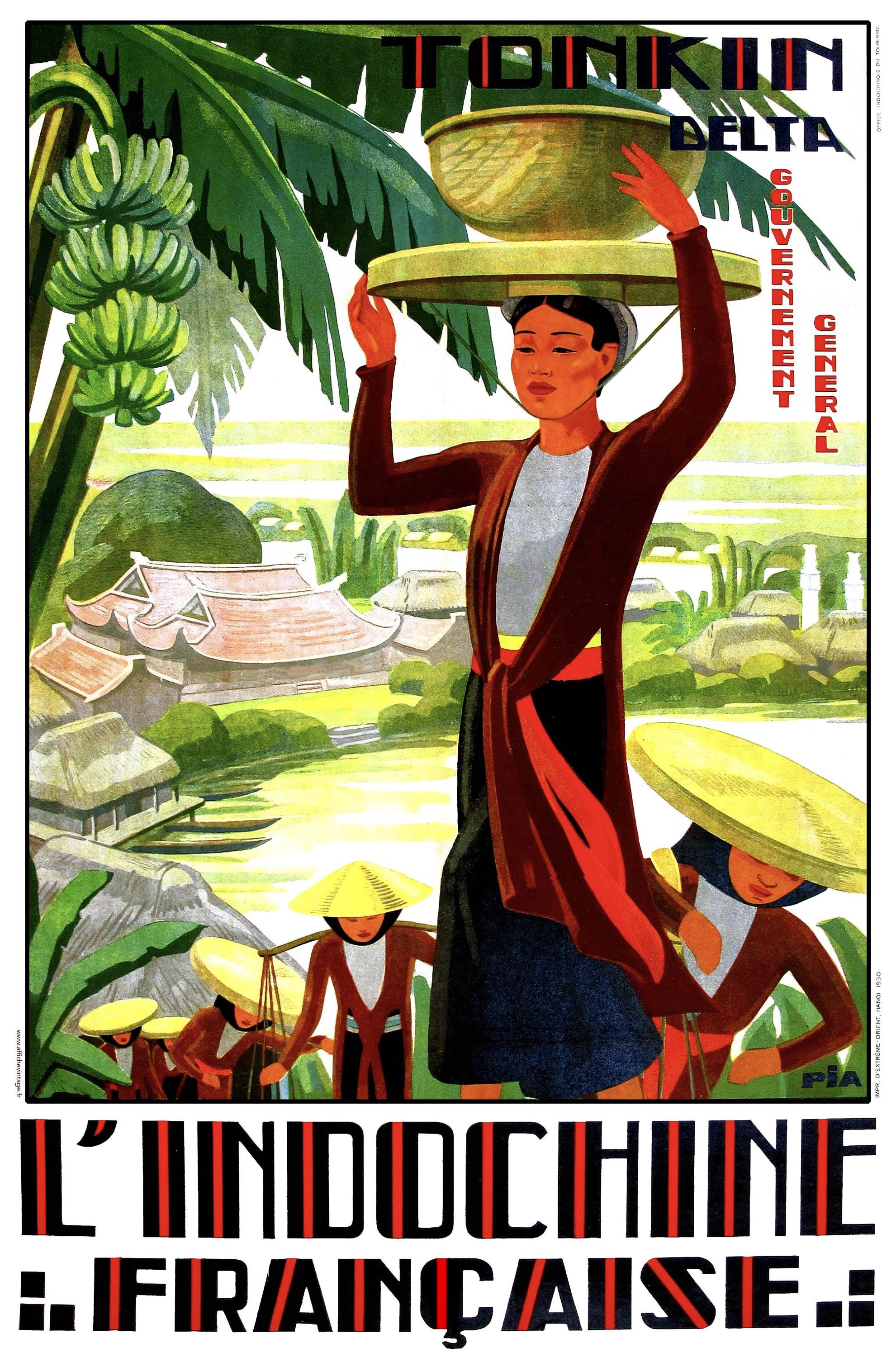 Poster Indochina Poster - Etsy