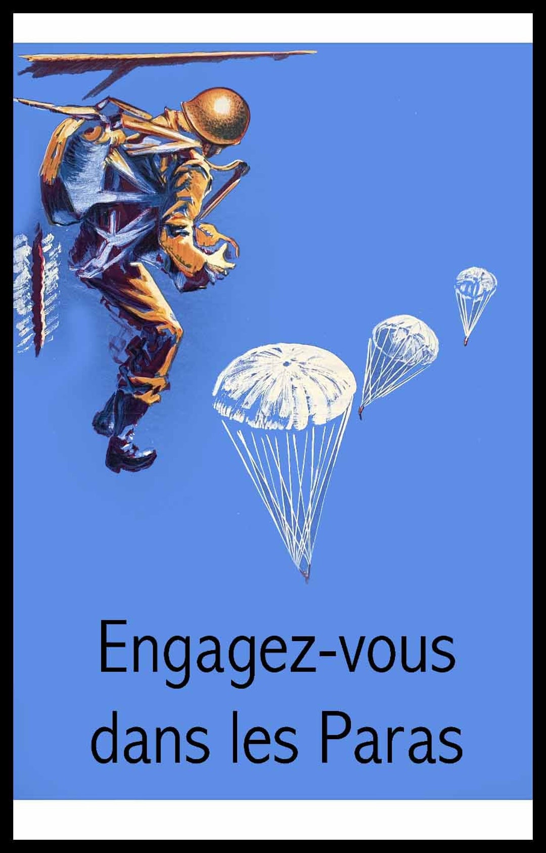 Poster Sign up for the Paratroopers - Etsy UK