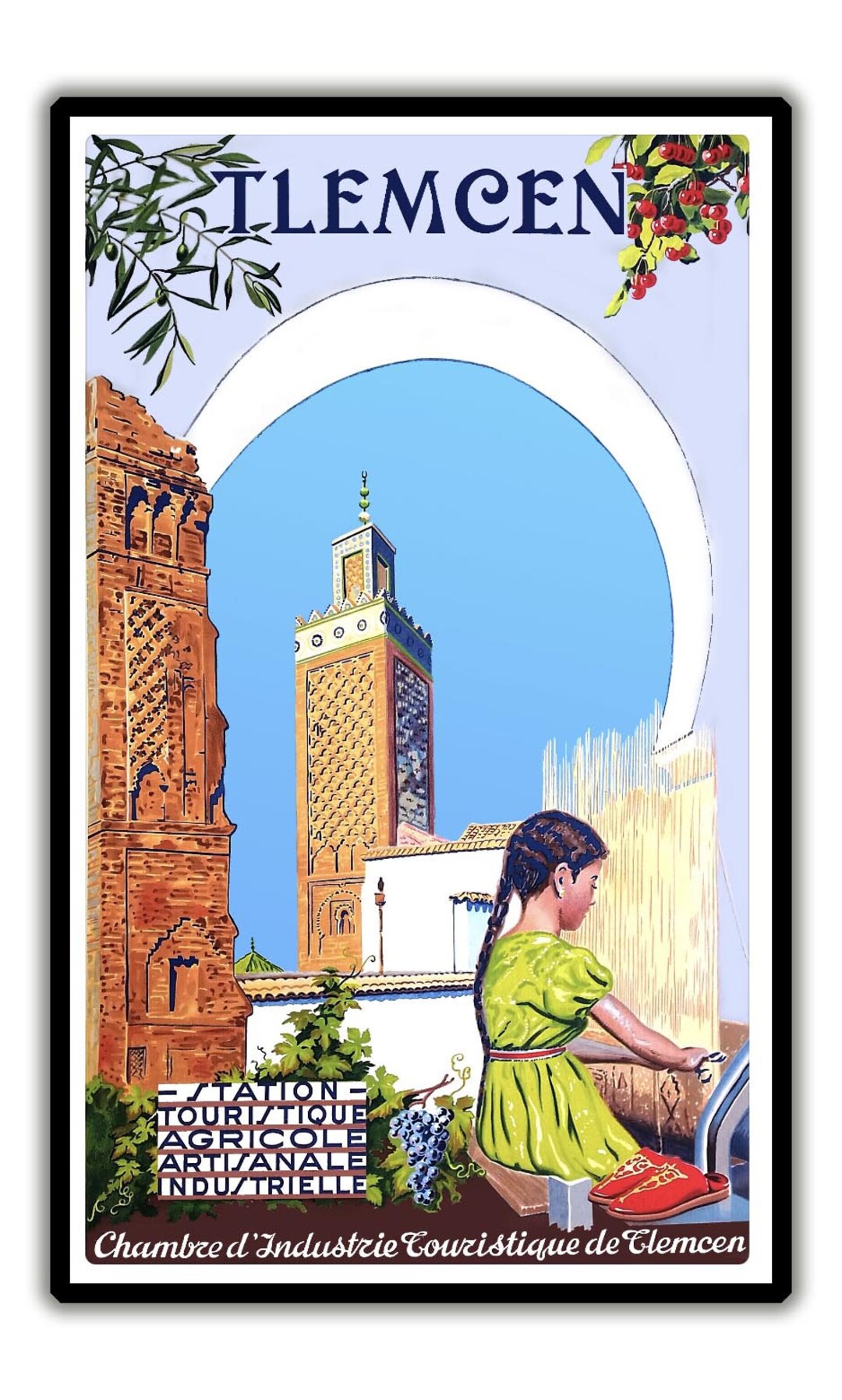 Poster Poster Tlemcen Algeria - Etsy