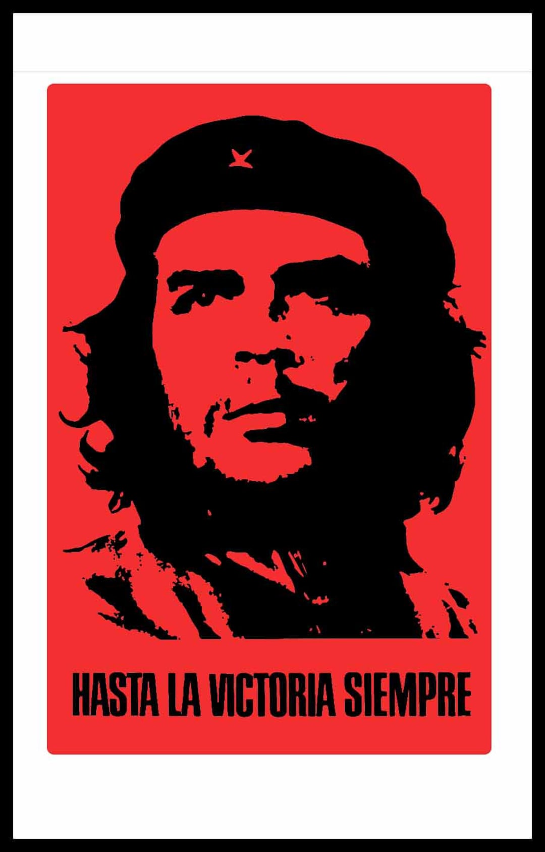 Poster Che Guevara - Etsy