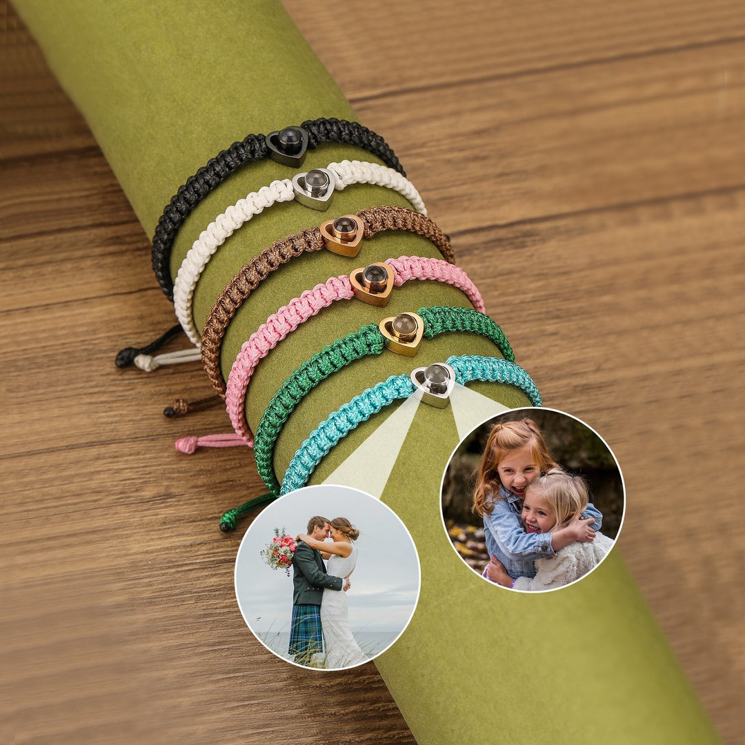 Photo Projection Bracelet Custom Picture Projection Bracelets Handmade ...
