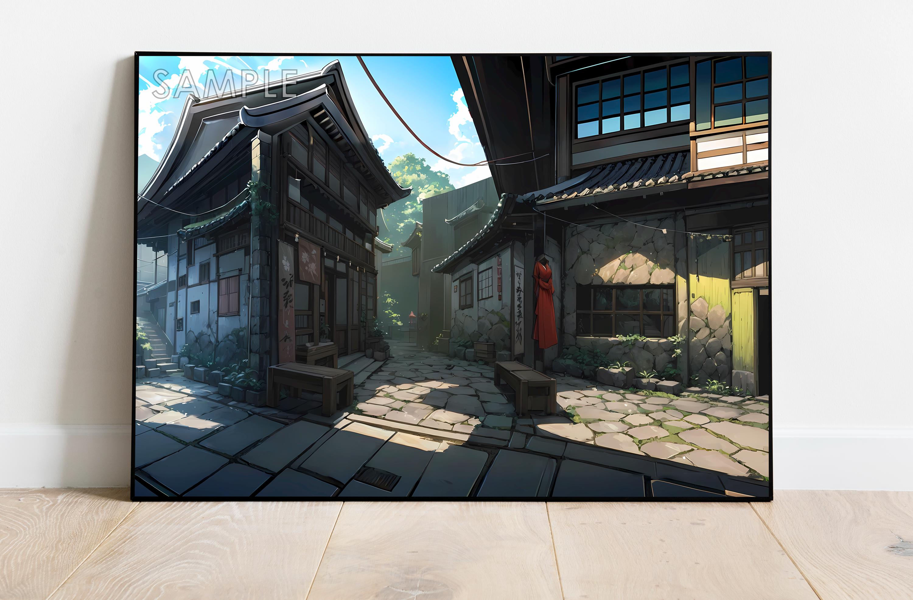 SFA2 Gen Back Alley 2024 Edition, Modern Stage Poster, Japanese Anime ...