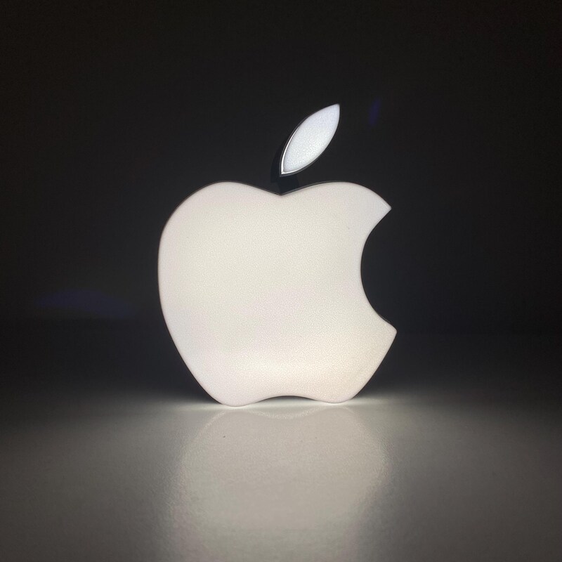 Apple Night Light - Etsy