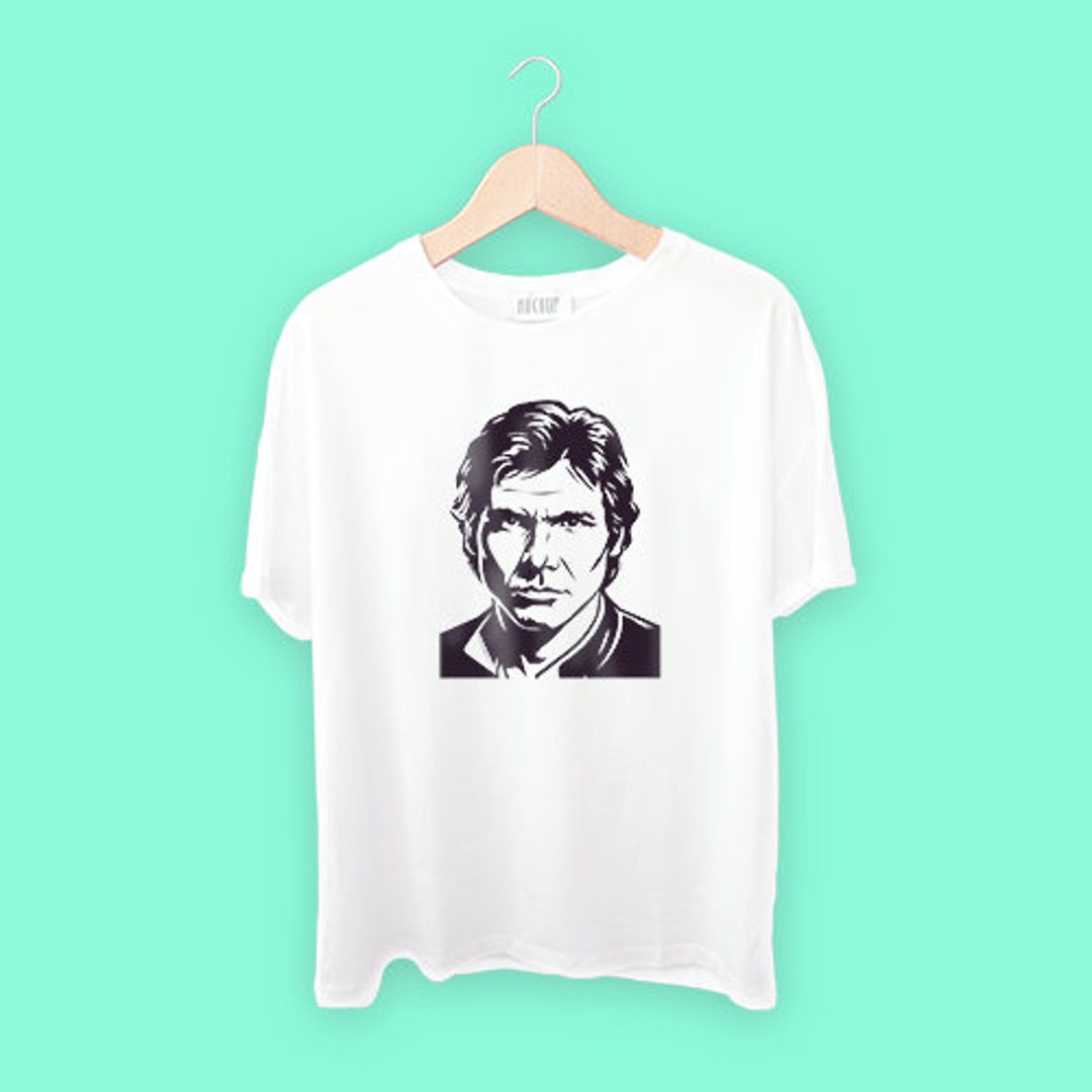 Han Solo Star Wars SVG, Clipart, Harrison Ford Cortar Archivos Para ...