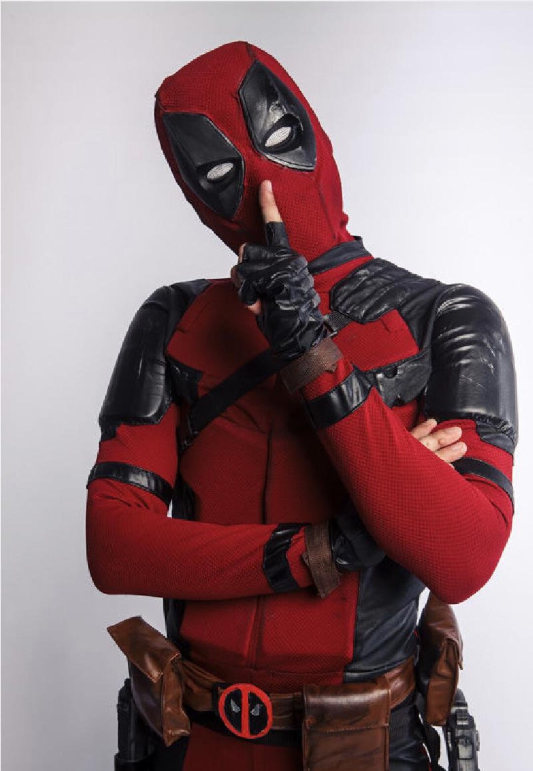 Traje de Deadpool Cosplay, traje hecho a mano - Etsy México