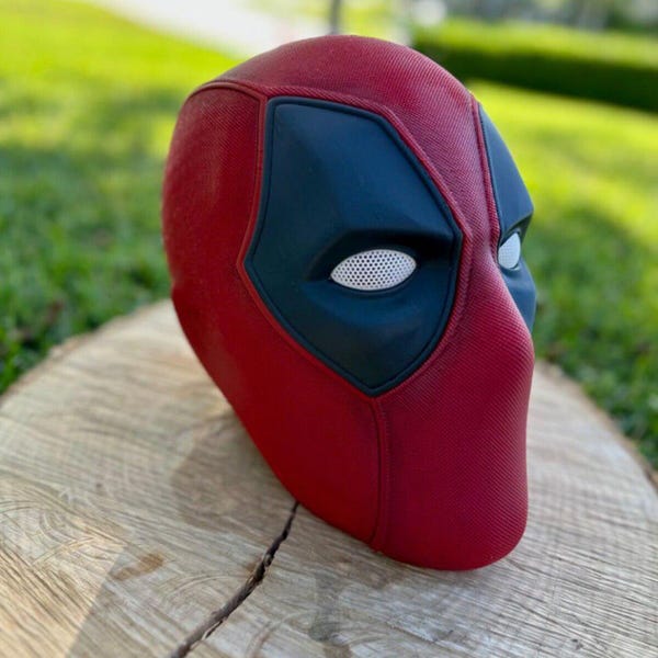 3d Printed Deadpool Mask - Etsy UK