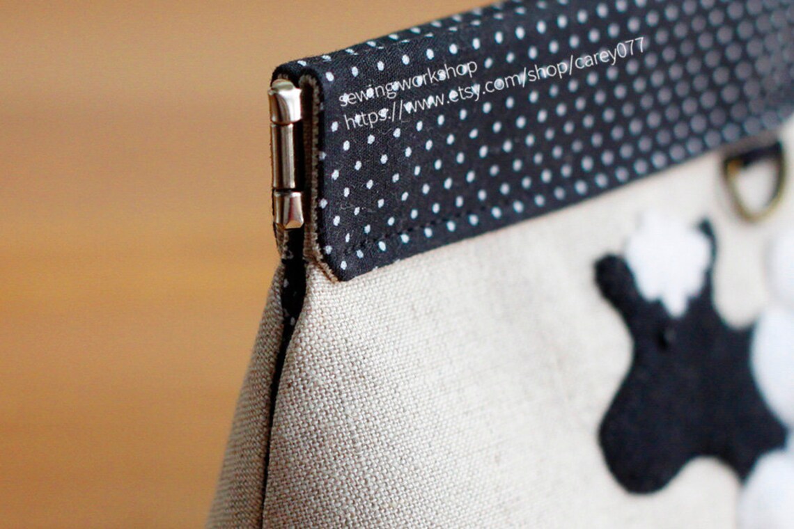 Pattern Lambkin Spring Strip Clasp Purse/tutorials/clutch - Etsy