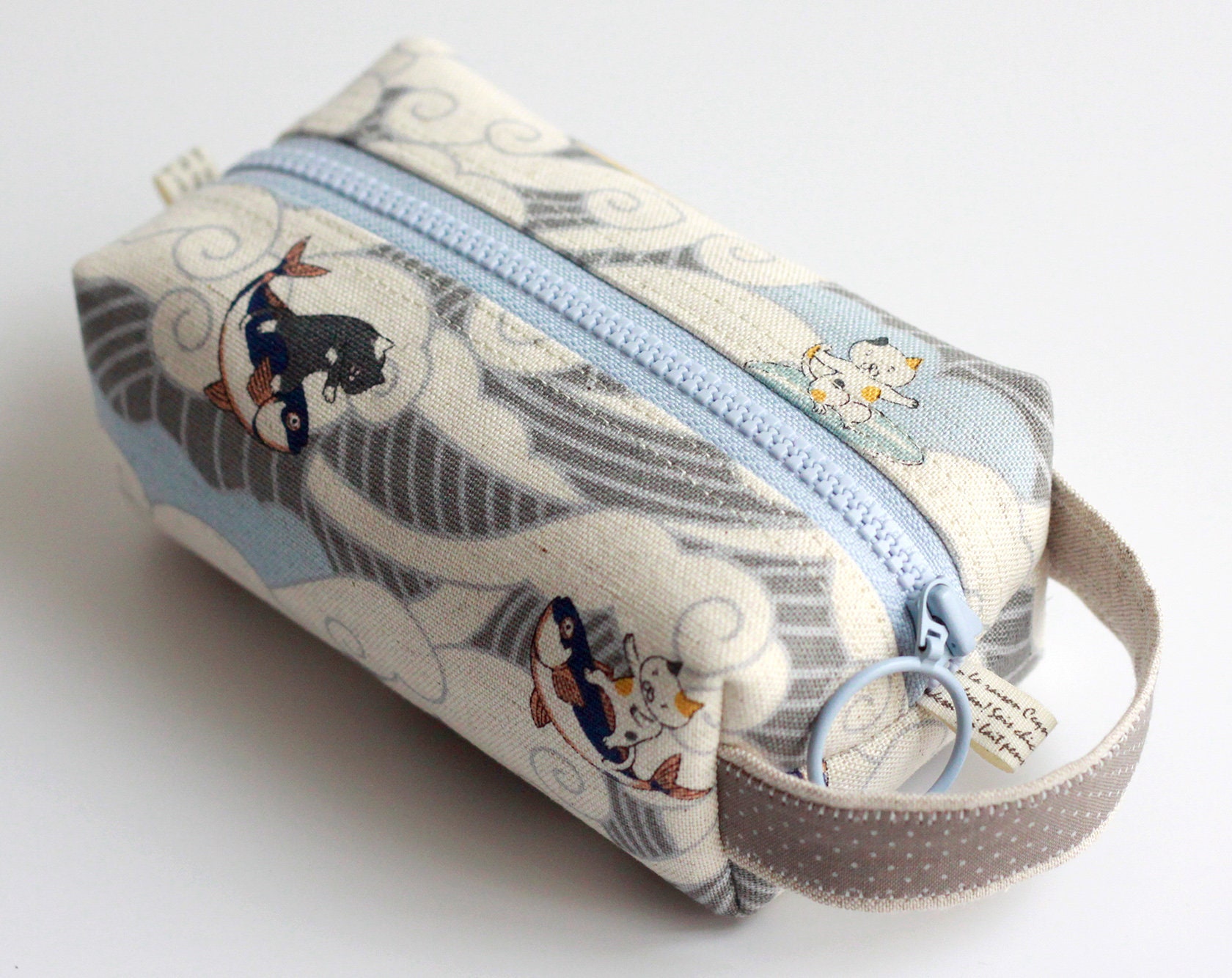 Pattern PDF Tutorial of Zip Bag With a Handle Step-by-step | Etsy