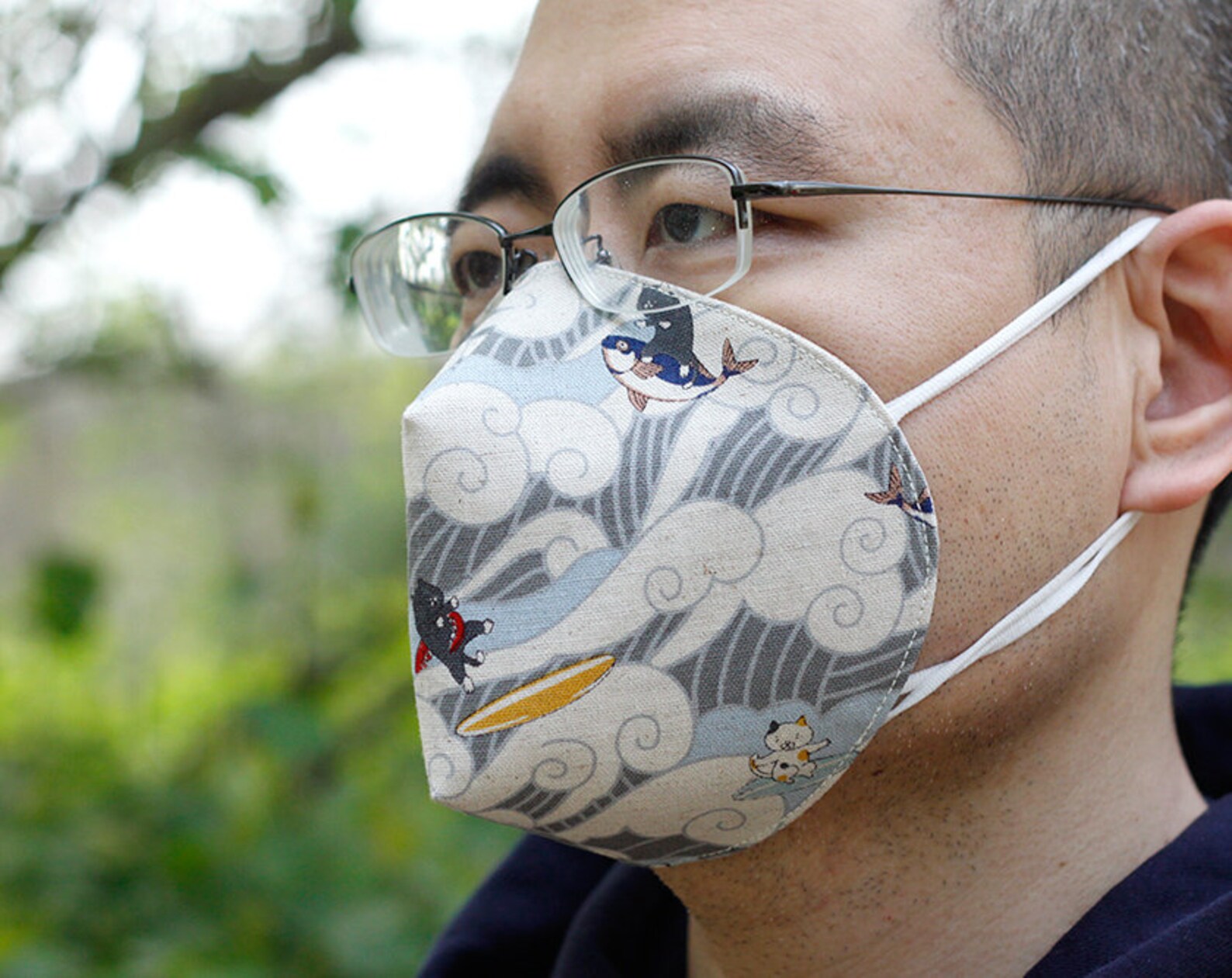 Pattern Tutorials of 3D and Head Loop Face Masks and Mask | Etsy