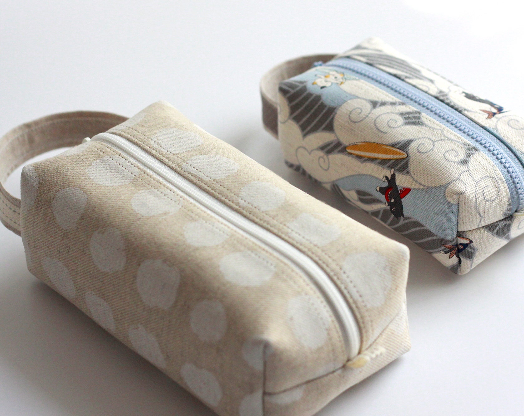 Pattern PDF Tutorial of Zip Bag With a Handle Step-by-step | Etsy