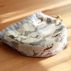 Pattern; PDF Tutorial of Drawstring Bag; Step-by-step Instruction and ...