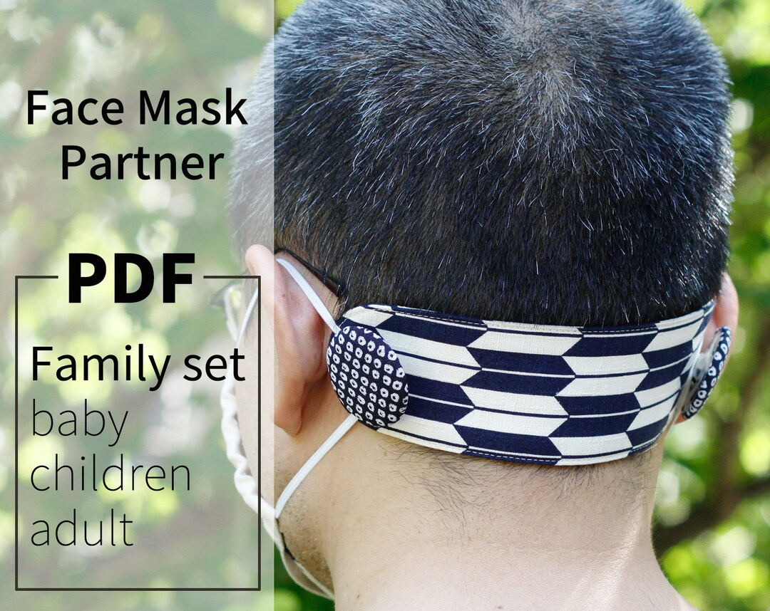 Pattern; Face Mask Head Strap Sewing Pattern; Very Easy to Make ...
