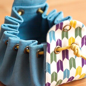Pattern; Dumpling Drawstring Purse/bag/tutorials/pdf/patterns ...