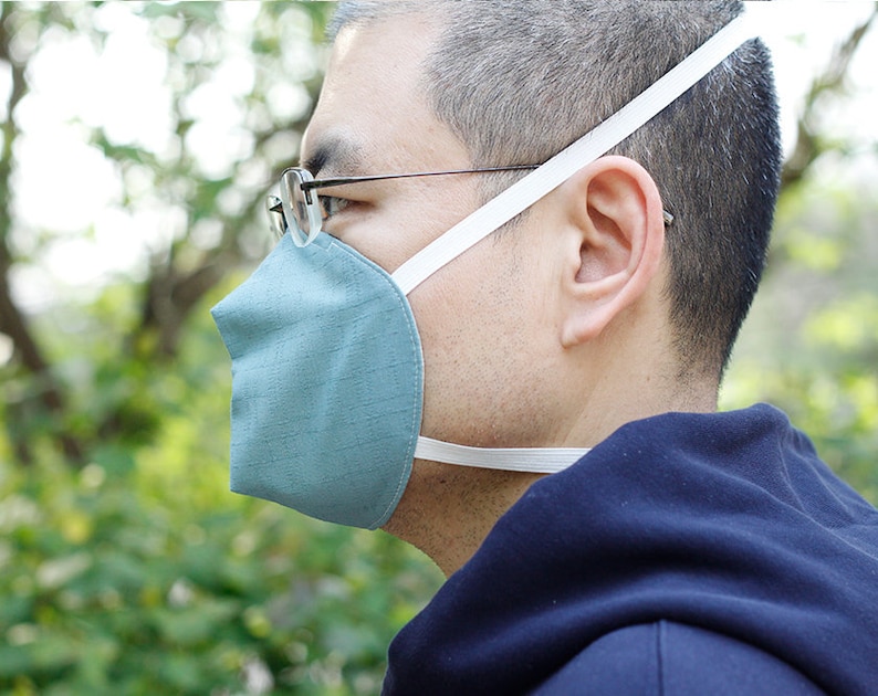 Pattern Tutorial3d Face Mask Cover With Head or Ear - Etsy